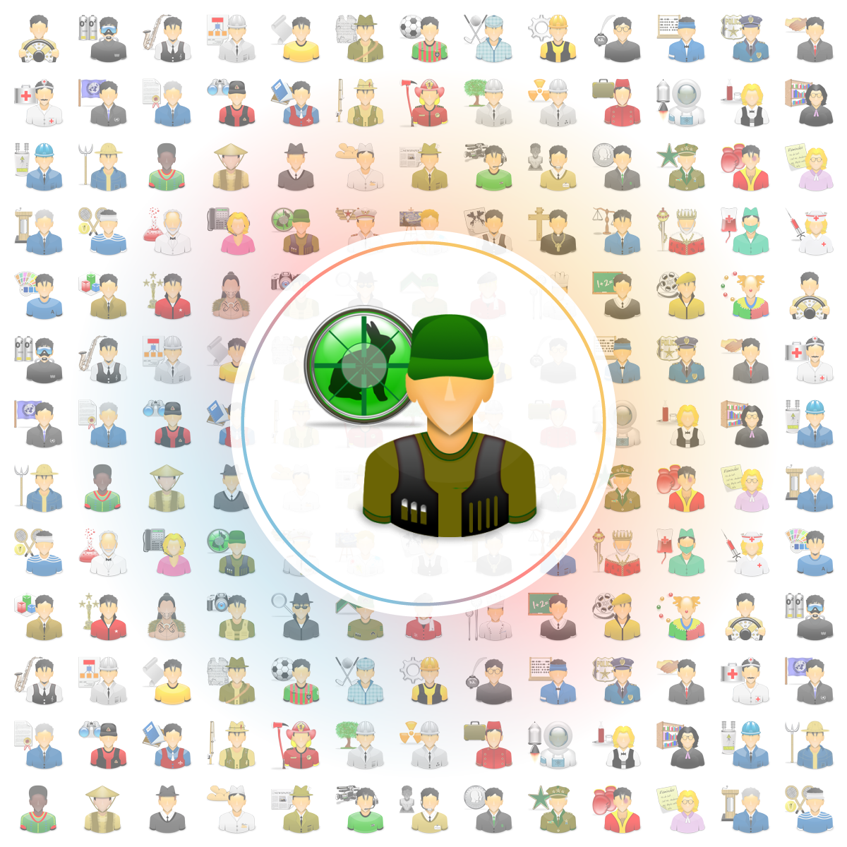 Hunter Icon - Iconshock