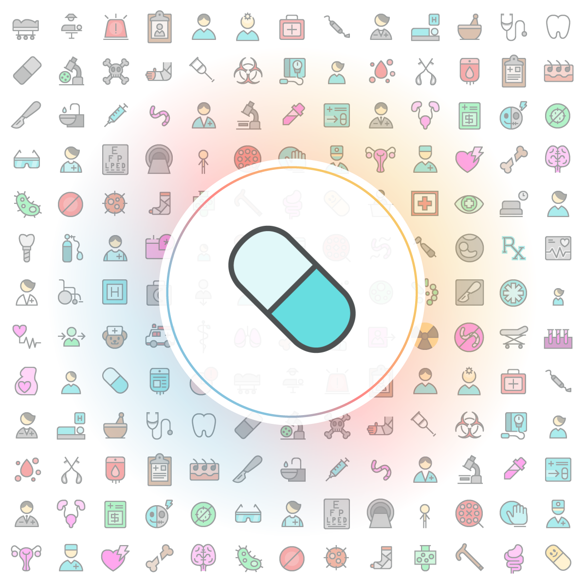 Antibiotic Icon - Iconshock