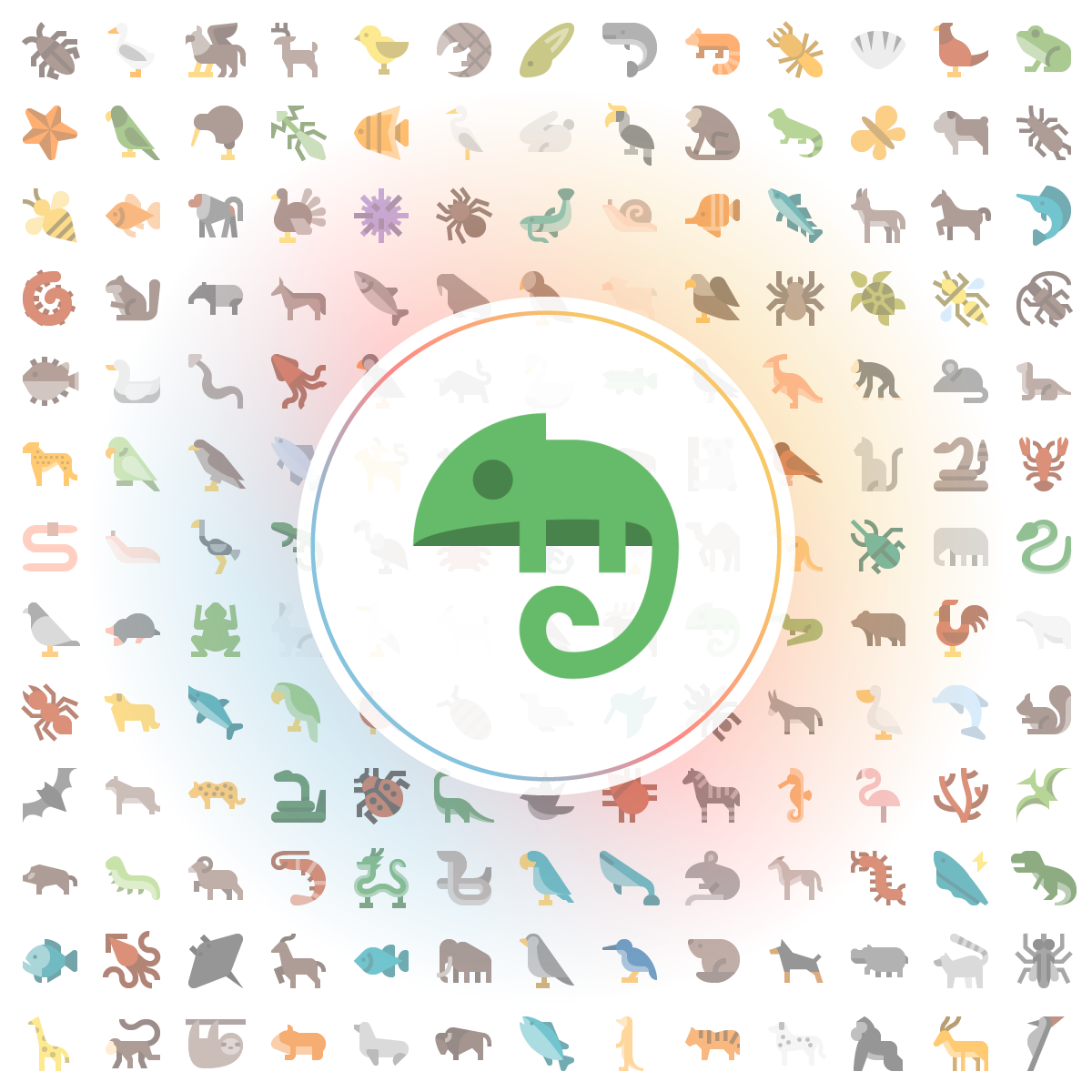 Chameleon Icon - Iconshock