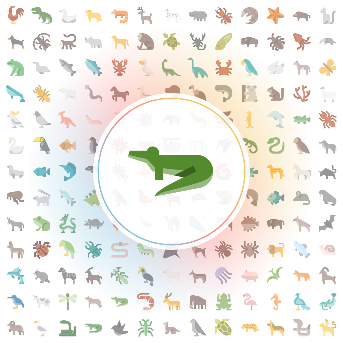Crocodile Icon - Iconshock