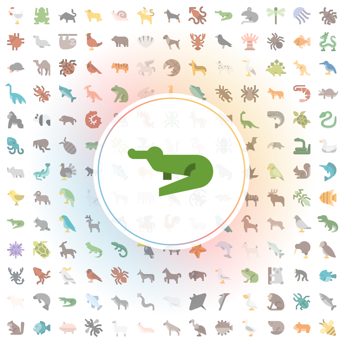 Gharial Icon - Iconshock