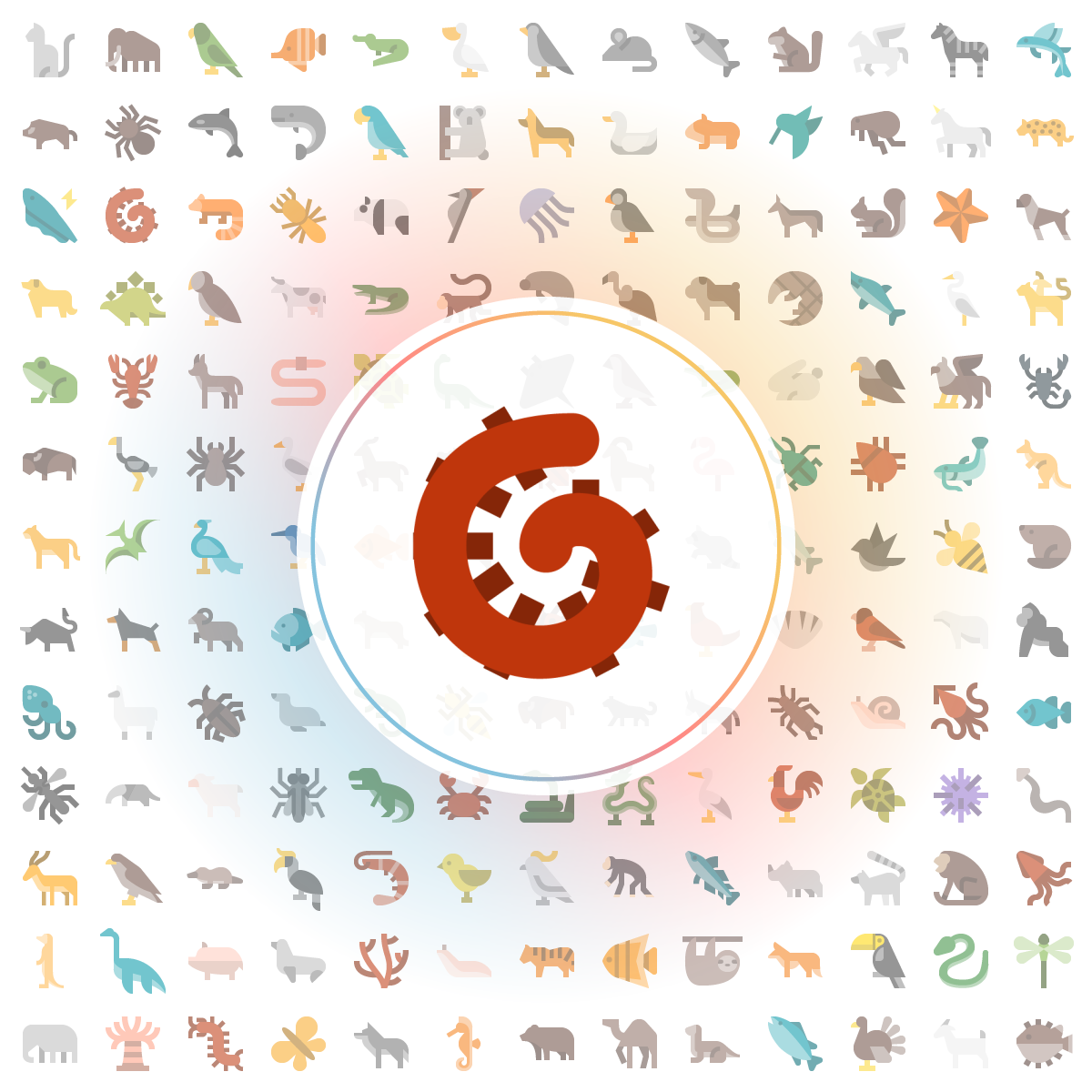 Millipede Icon - Iconshock