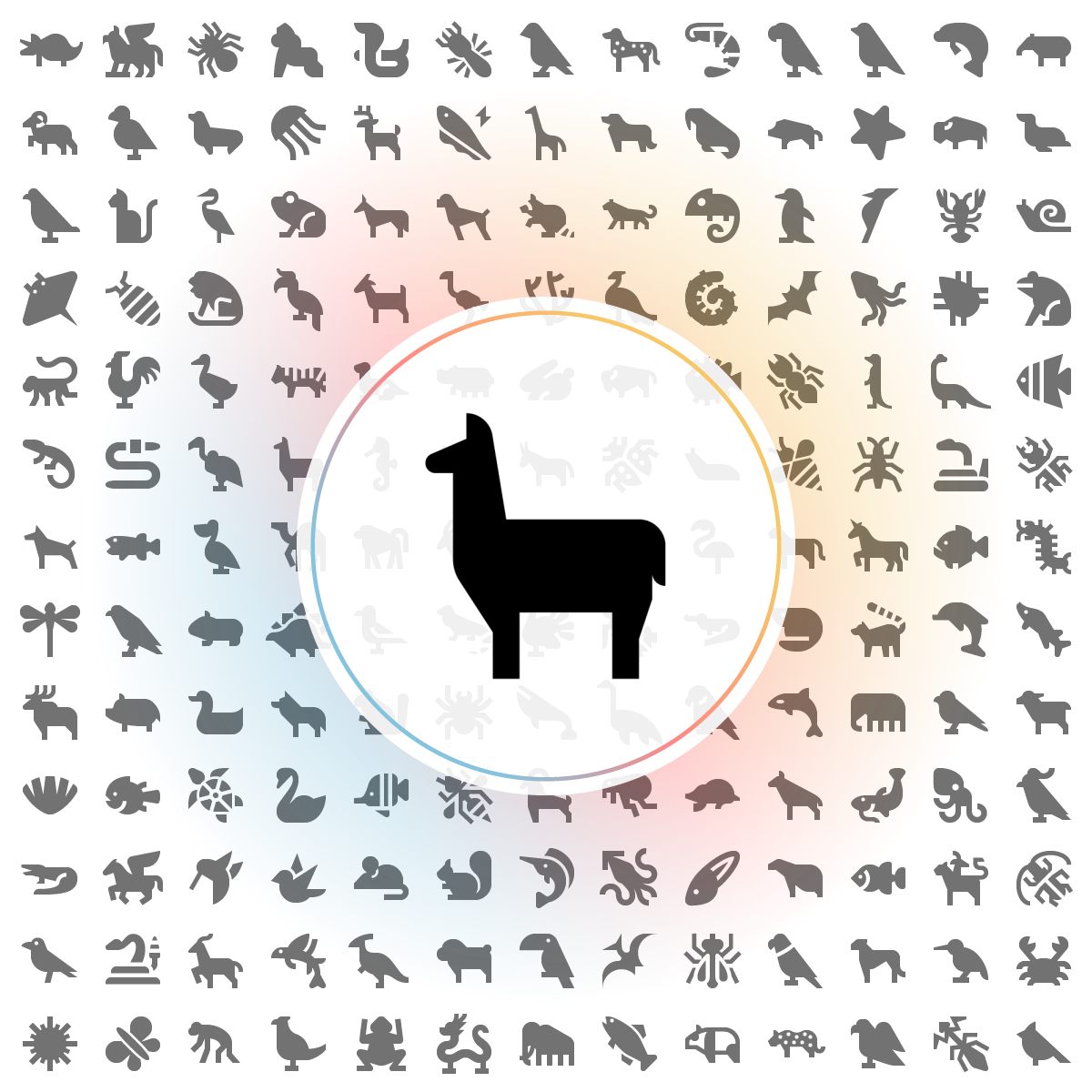 Llama Icon - Iconshock
