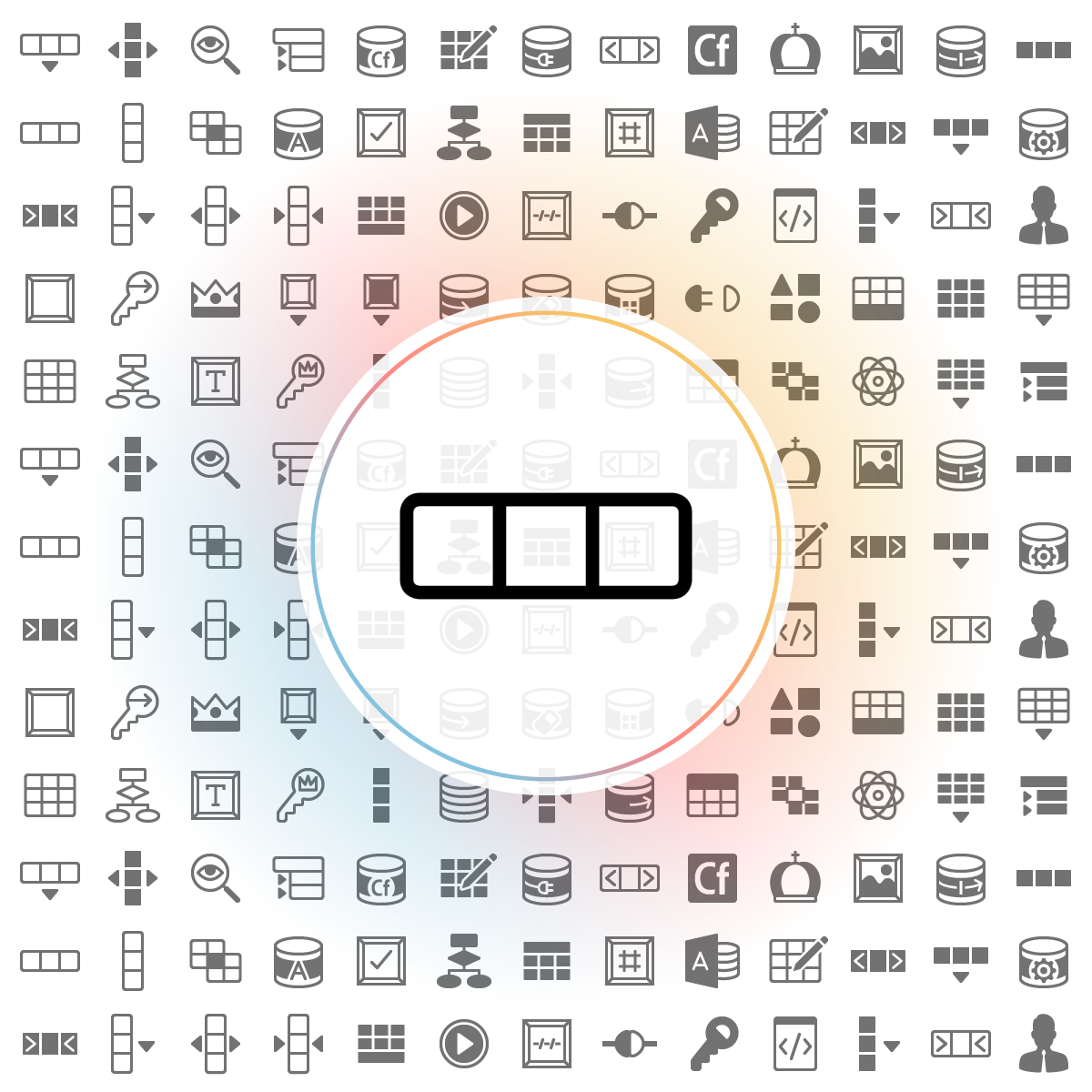 Row Icons - Iconshock