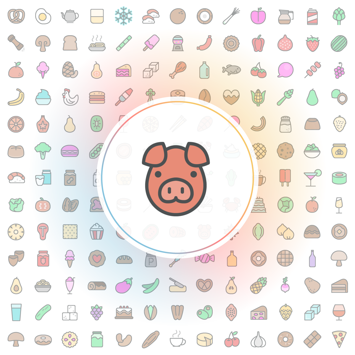 Pork Icon - Iconshock