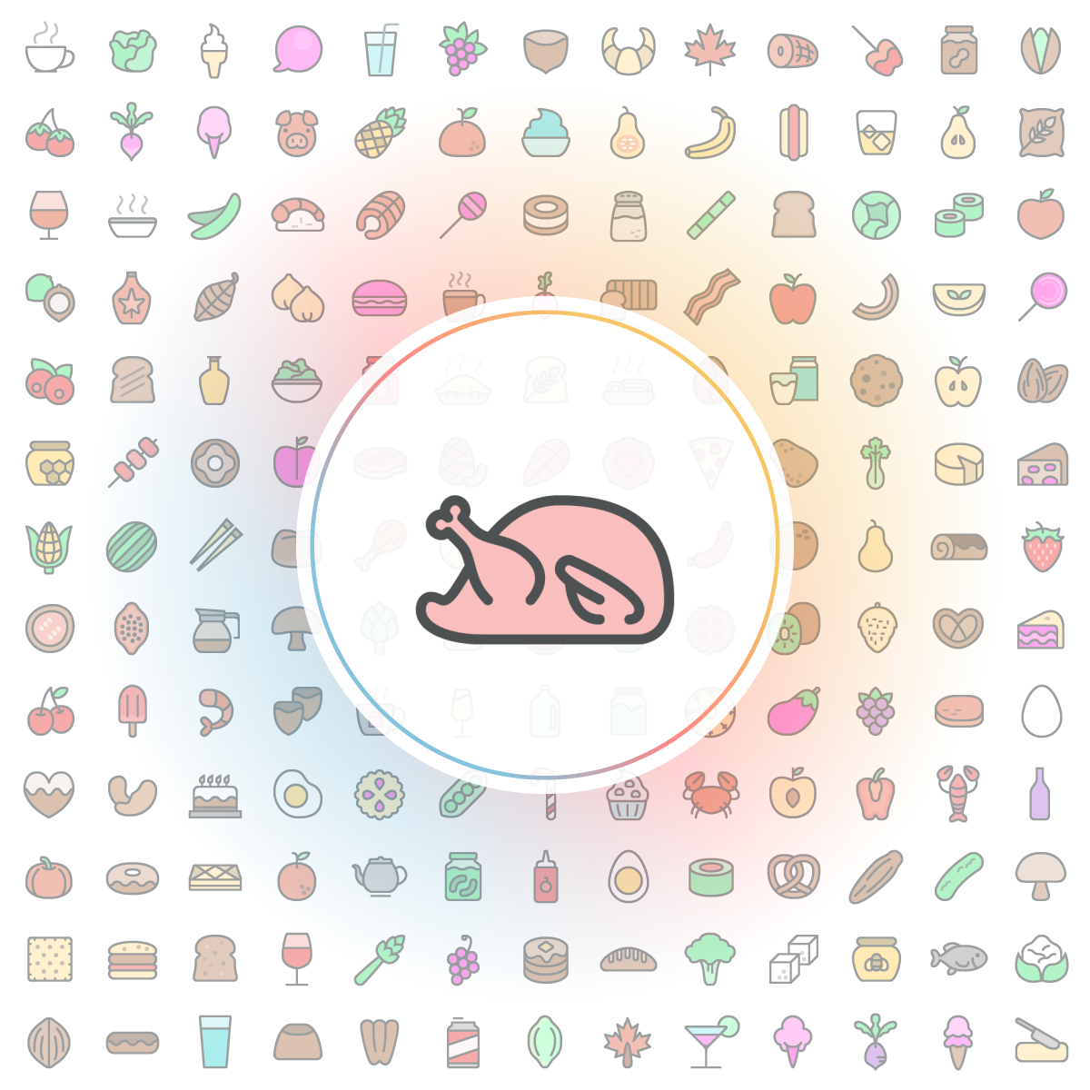 Poultry Icon - Iconshock