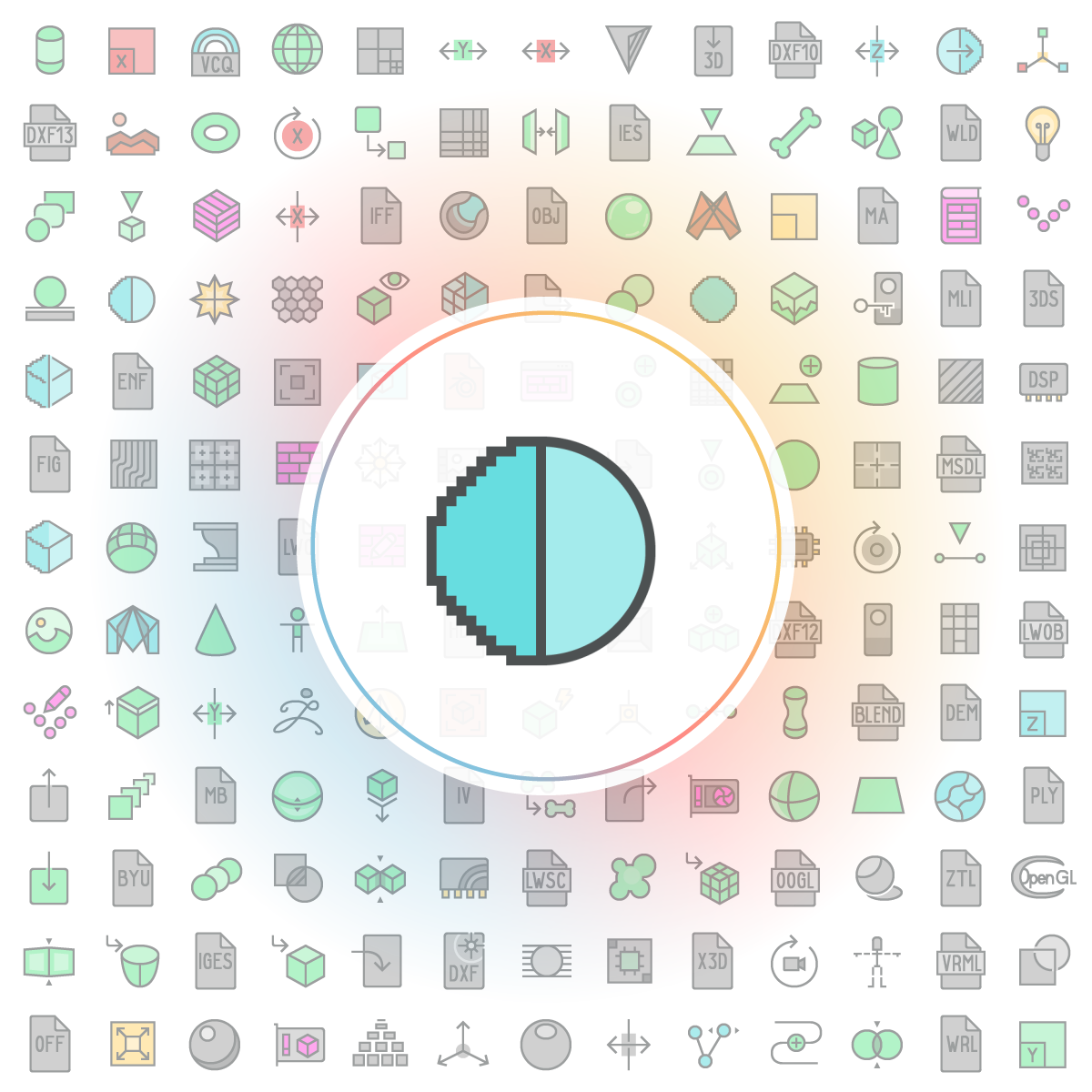 Anti aliasing filter Icon - Iconshock