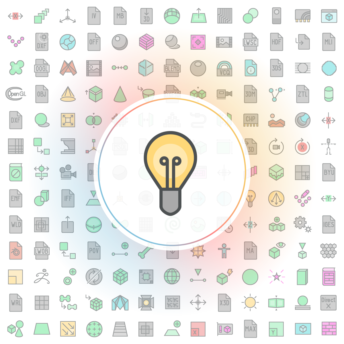 Lighting Icon - Iconshock