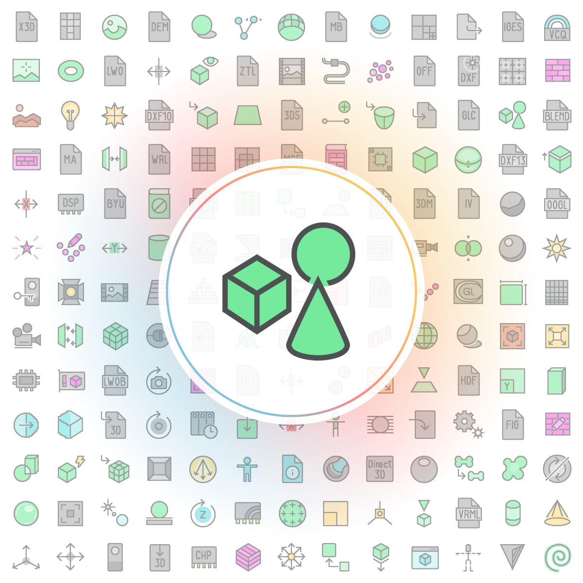 Primitives Icon - Iconshock