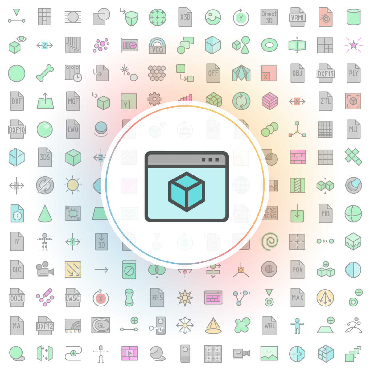 Renderer Icon - Iconshock