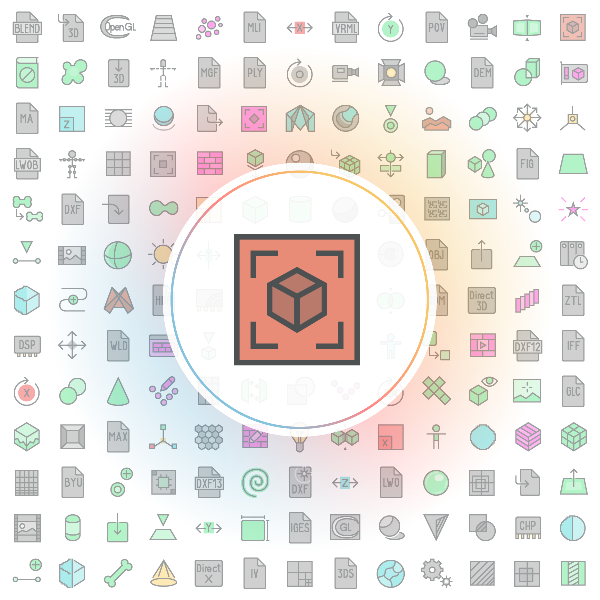 Voxel Icon - Iconshock