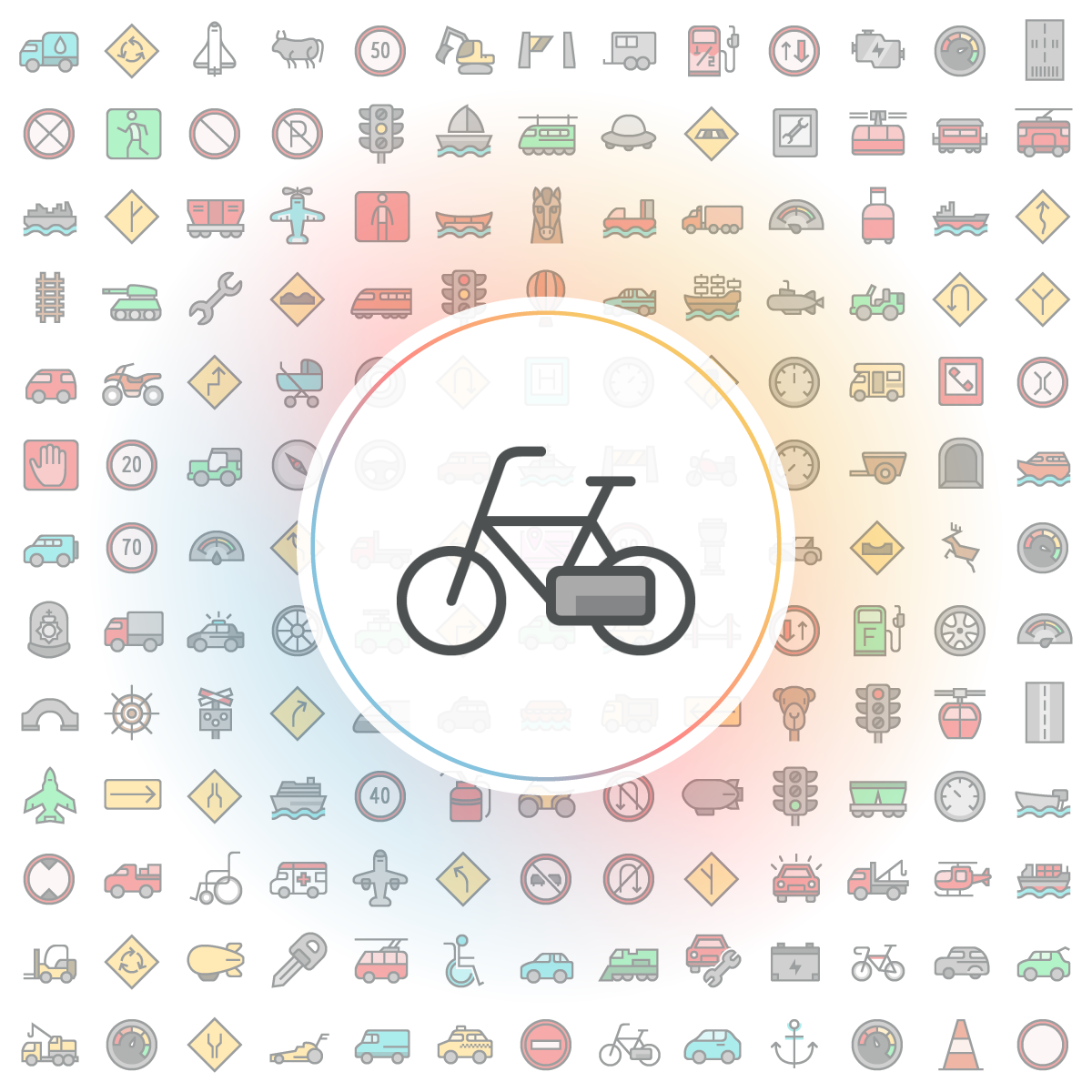 Moped Icon - Iconshock