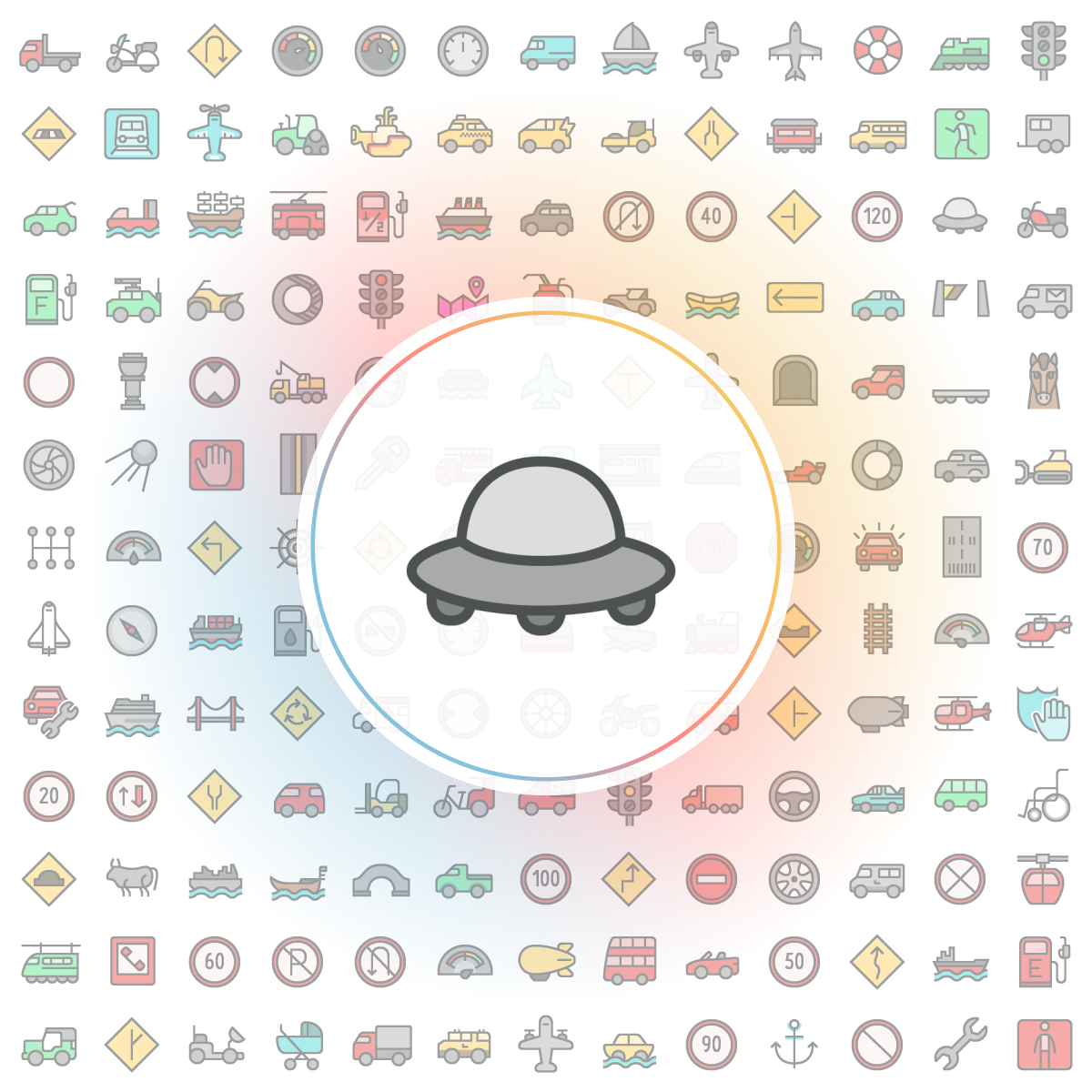 Ufo Icon - Iconshock