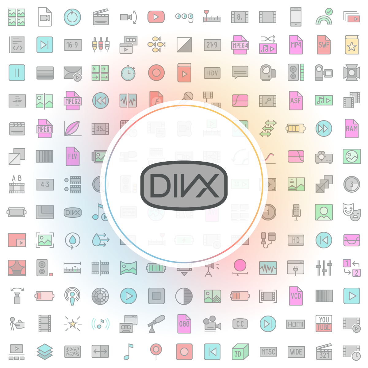 Divx Icon - Iconshock