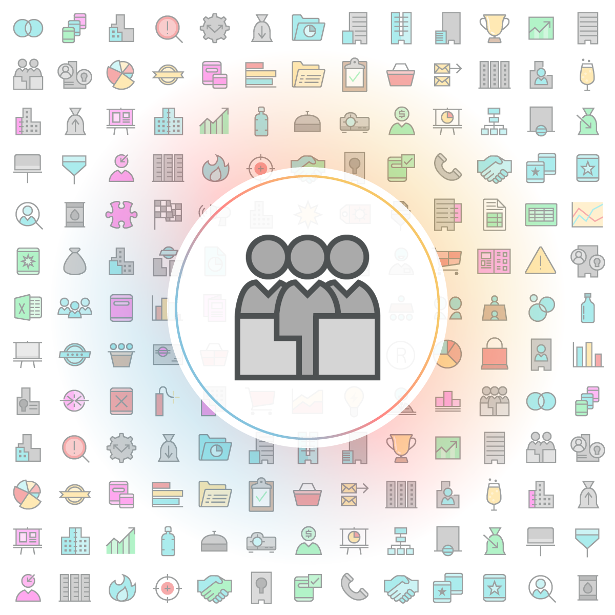 Corporation Icon - Iconshock