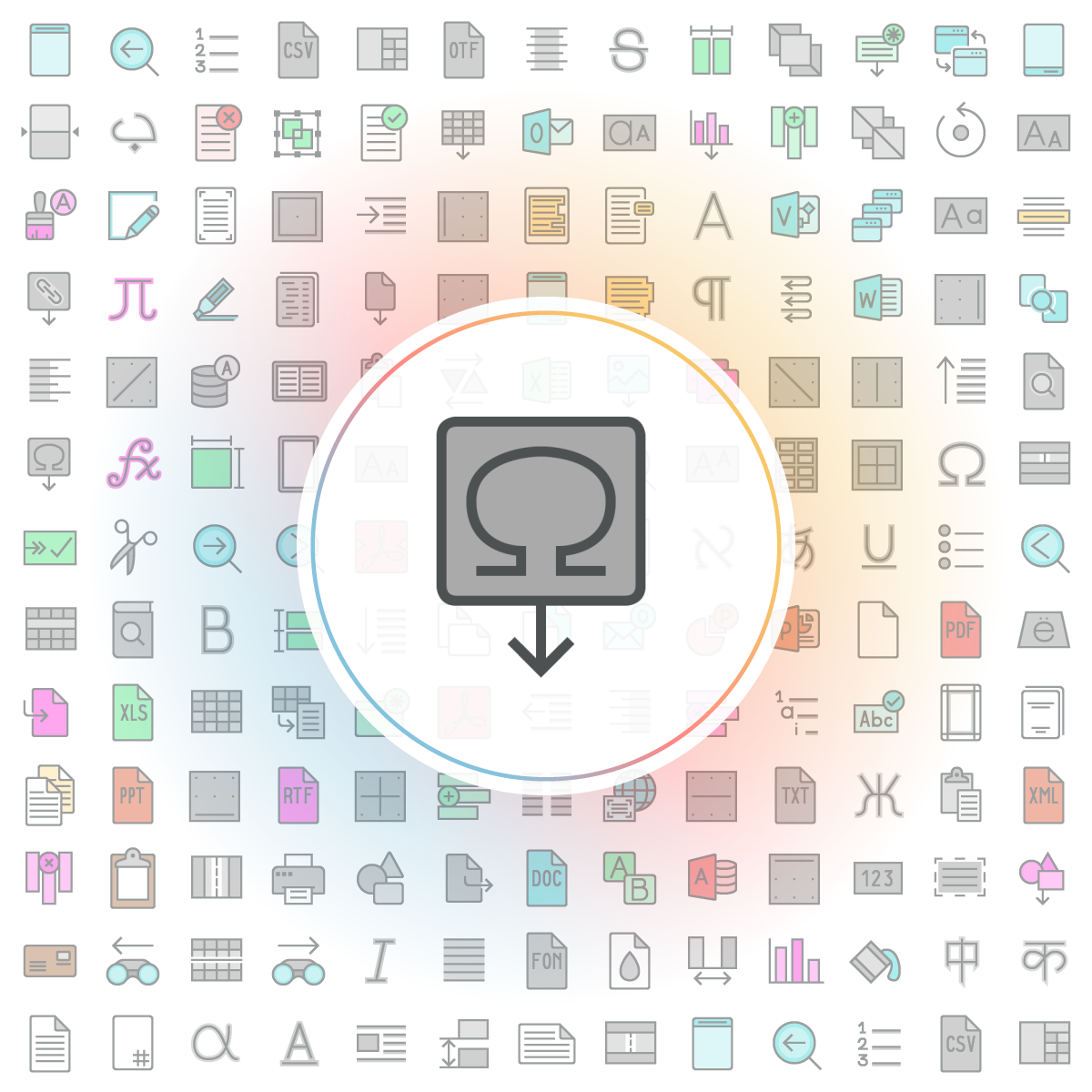 Insert symbol Icon - Iconshock