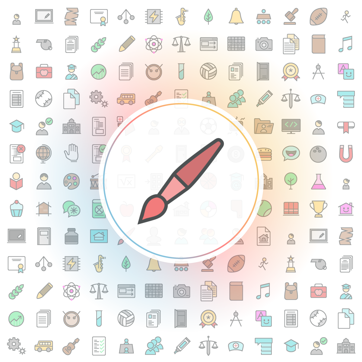 Brush Icon - Iconshock