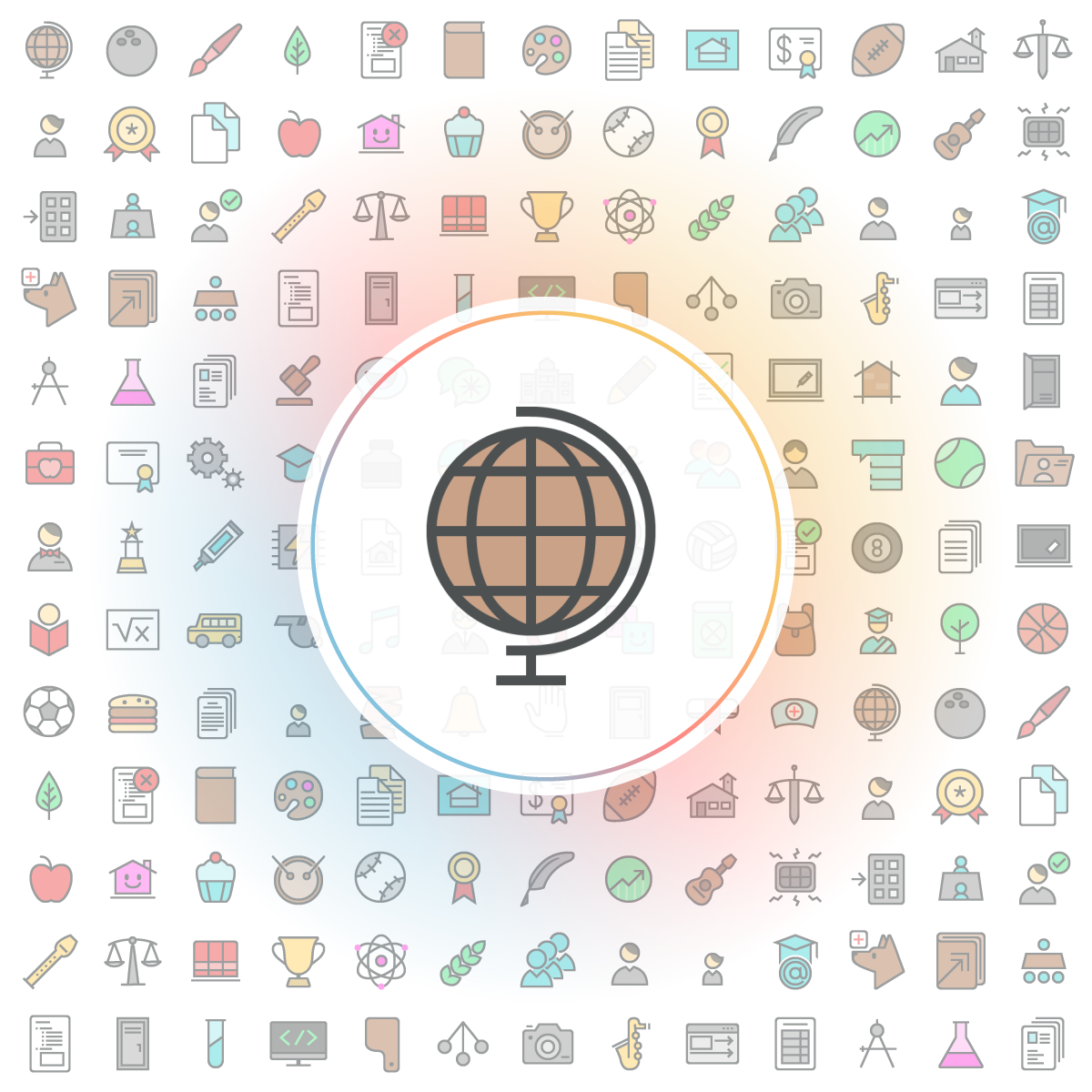 Geography Icon - Iconshock