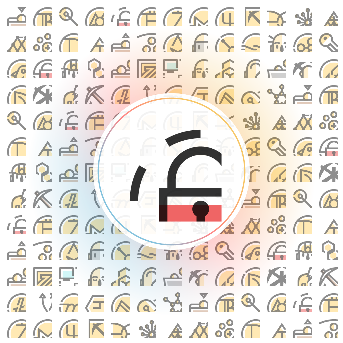 Decryption Icon - Iconshock