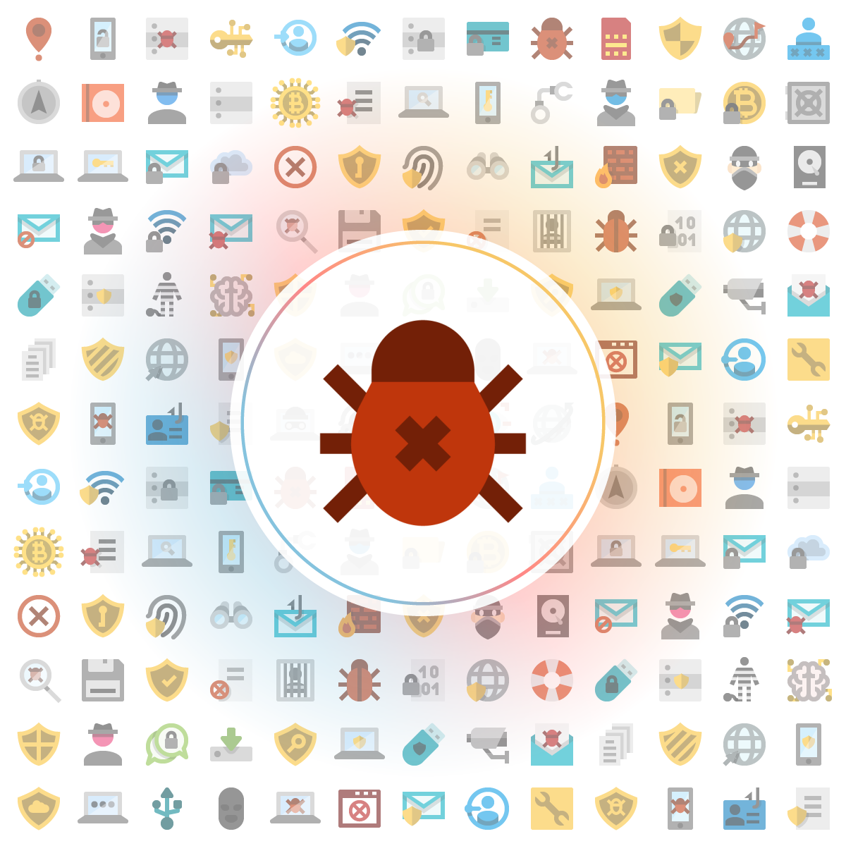 Virus Icon - Iconshock