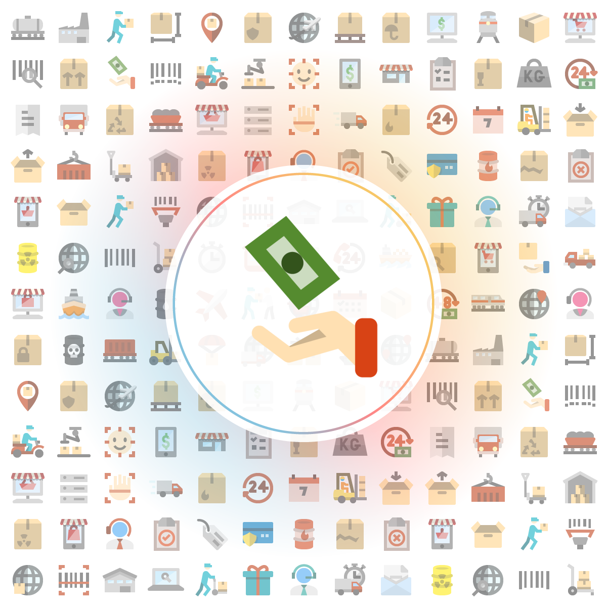 Payment against delivery Icon - Iconshock