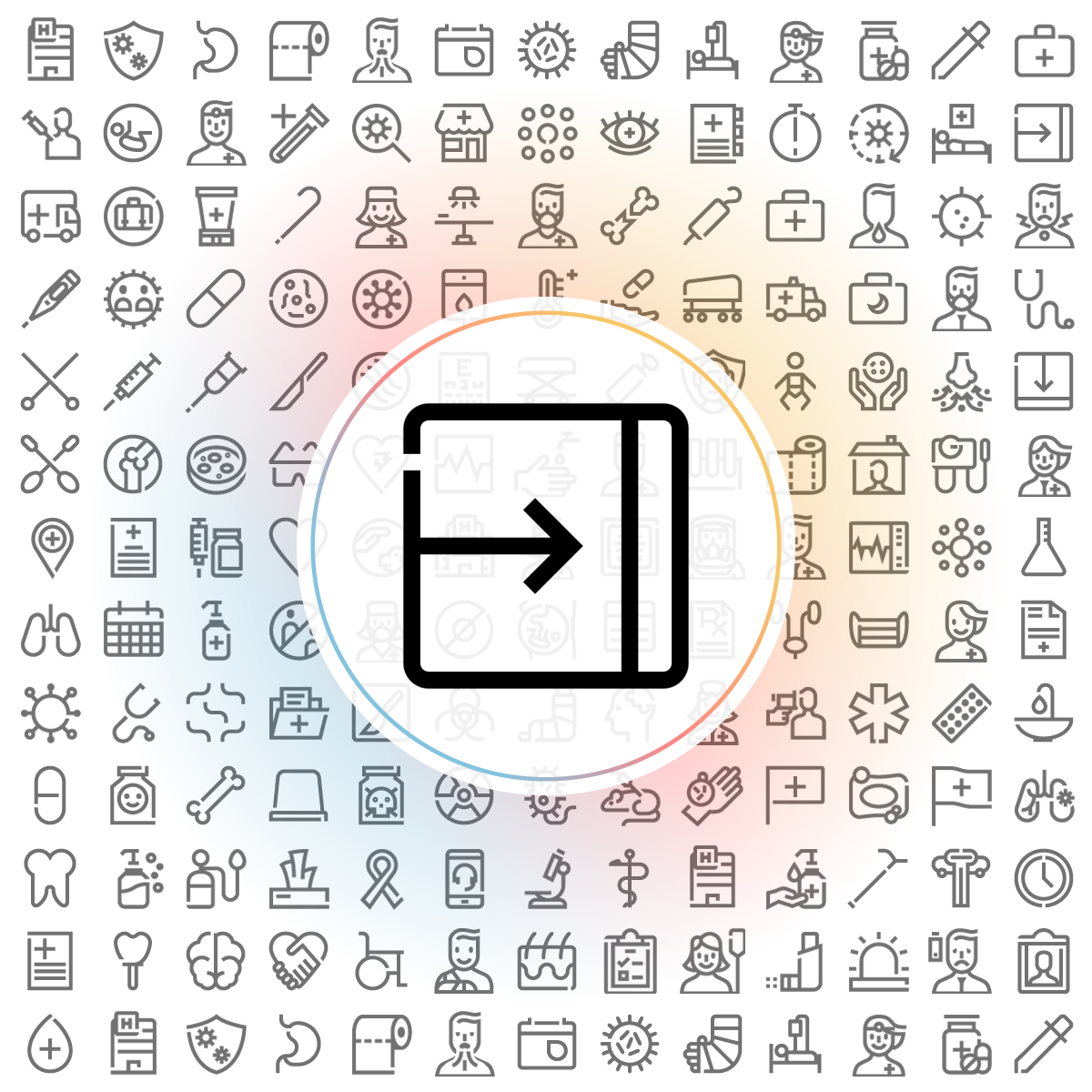 Discharge Icon - Iconshock