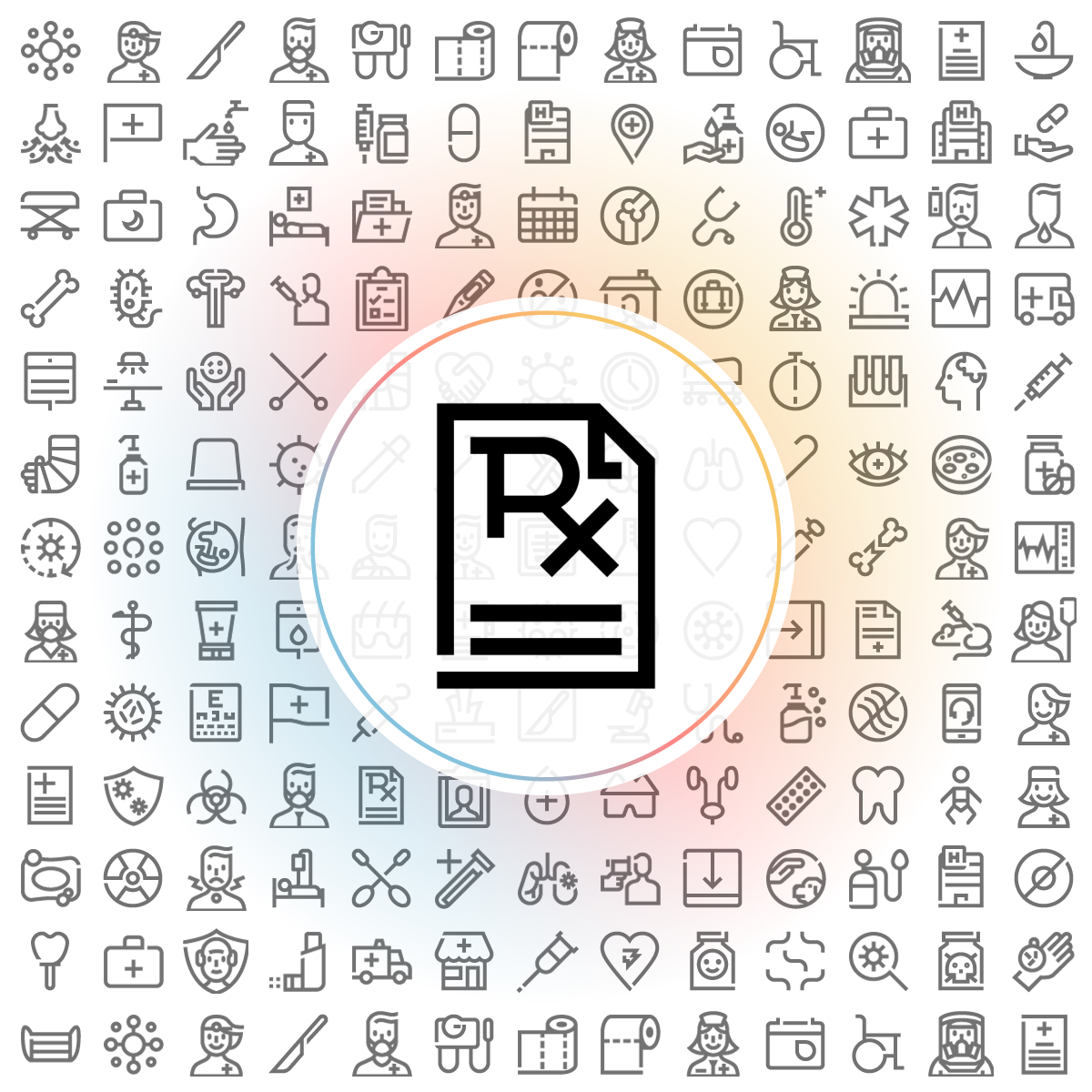 Prescription Icon - Iconshock