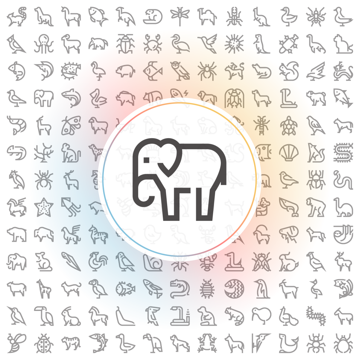 Elephant Icon - Iconshock