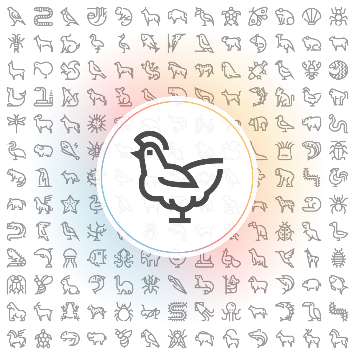 Hen Icon - Iconshock