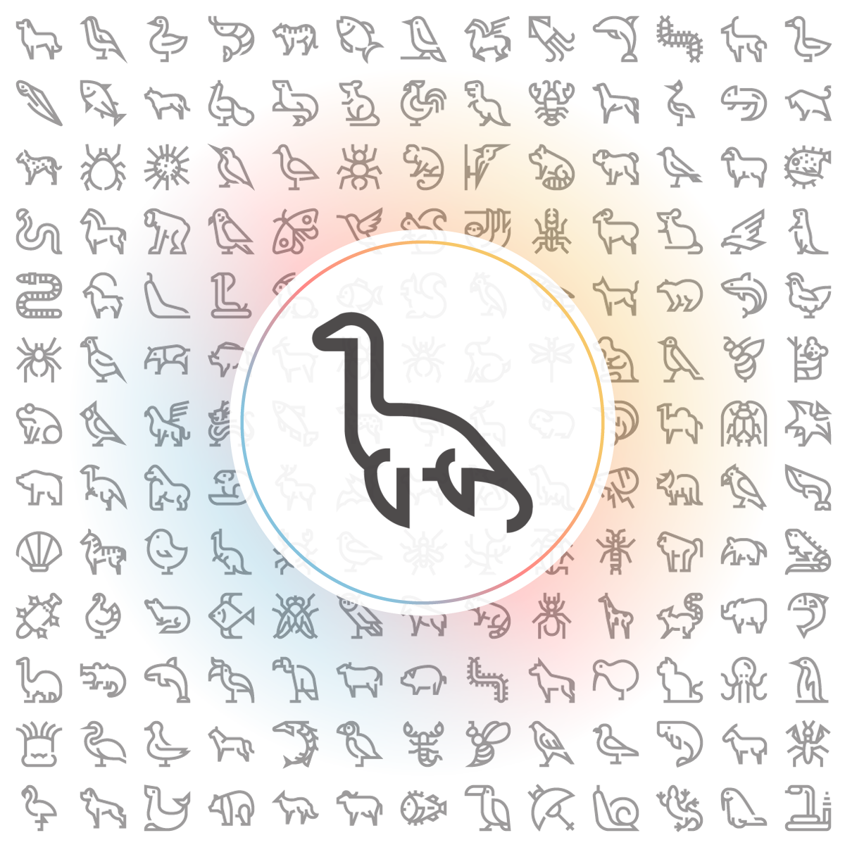 Plesiosaur Icon - Iconshock