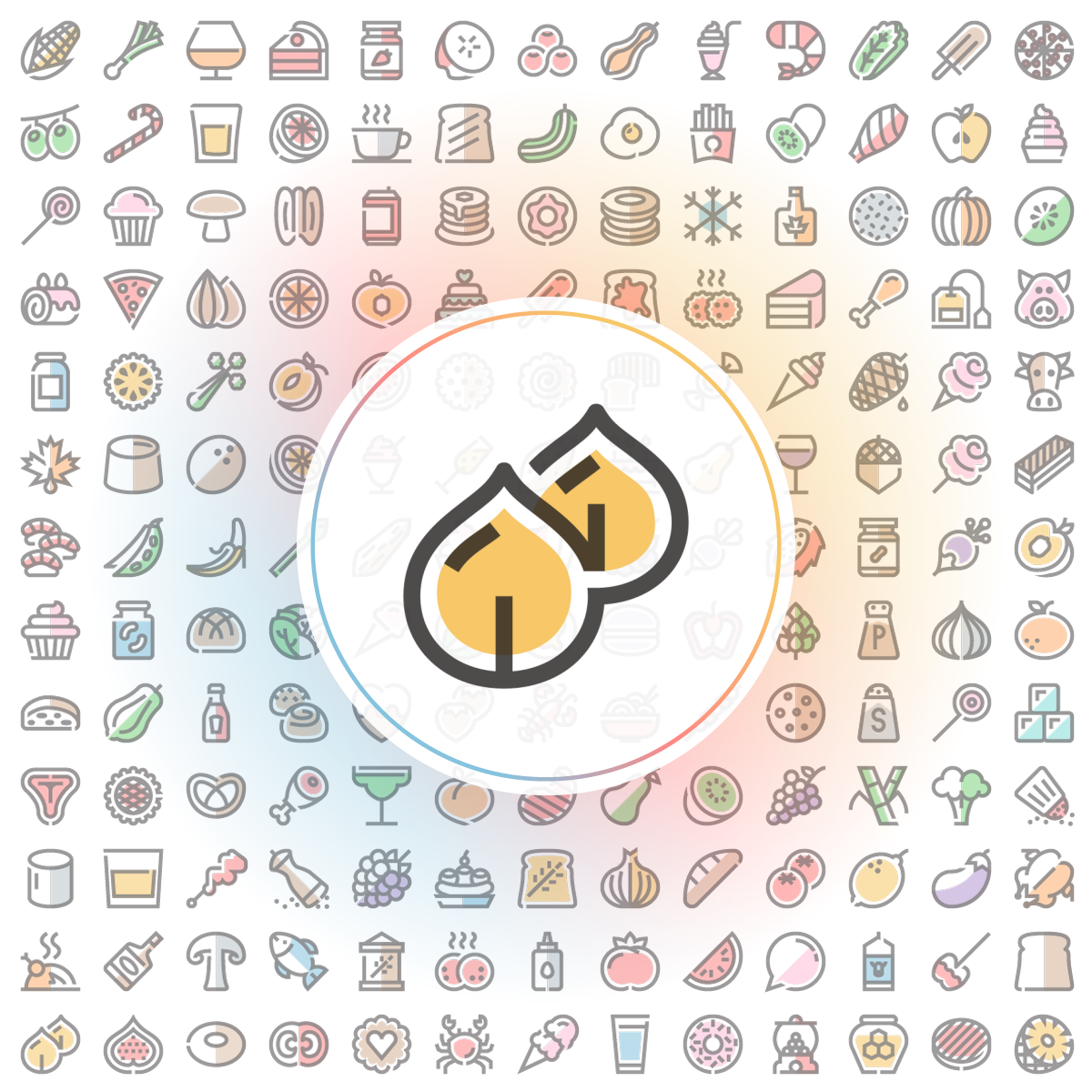 Chickpeas Icon - Iconshock
