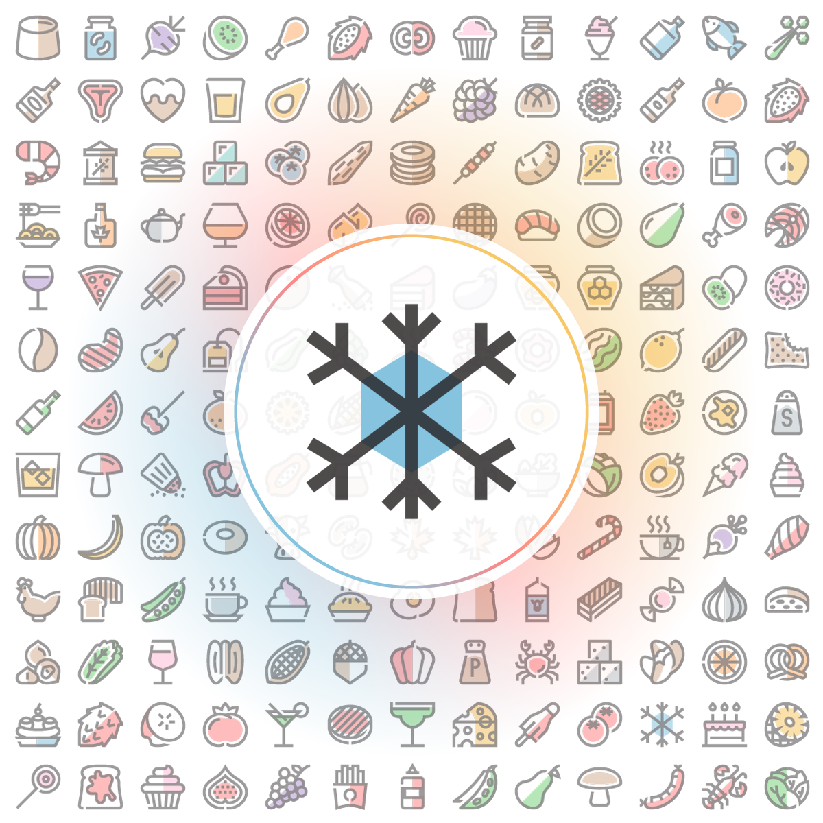 Frozen Icon - Iconshock